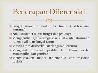 Pertemuan 1. kemonotonan | PPTX