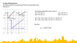 statika gaya dan momen | PPTX