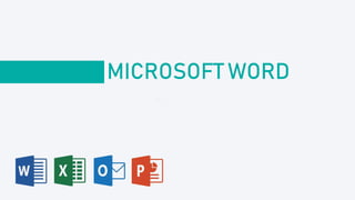 MICROSOFT OFFICE WORD | PPTX