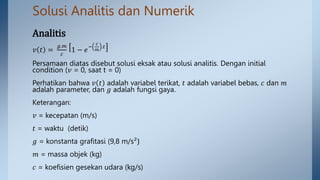 Metode Numerik Hybrid, pertemuan pertama | PPTX