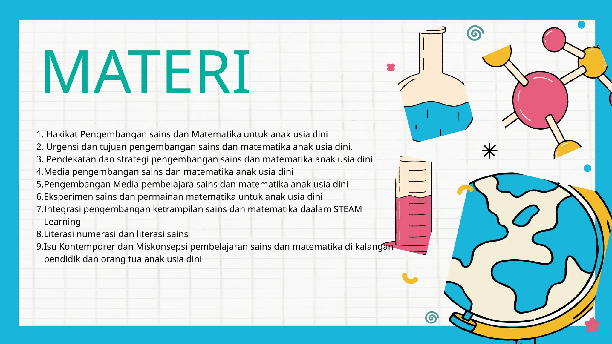 sains dan matematika untuk anak usia dini | PPT