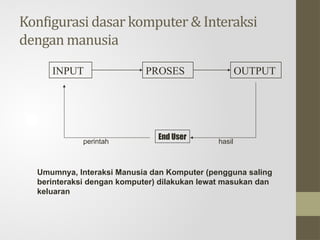 Interaksi Manusia Dan Komputer Pertemuan 1 | PPTX
