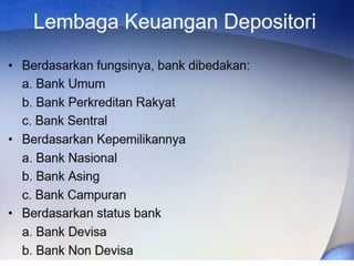 Institusi Depositori dan pasar modal 2023 | PDF