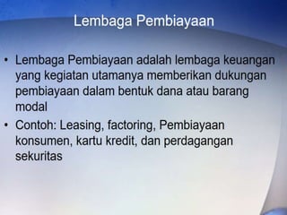 Institusi Depositori dan pasar modal 2023 | PDF