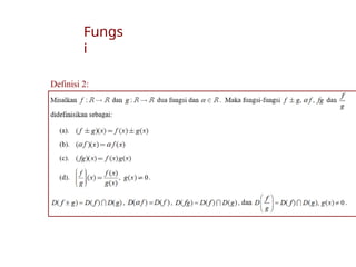 fungsi. grafik fungsi. grafik. pengertian fungsi | PPTX