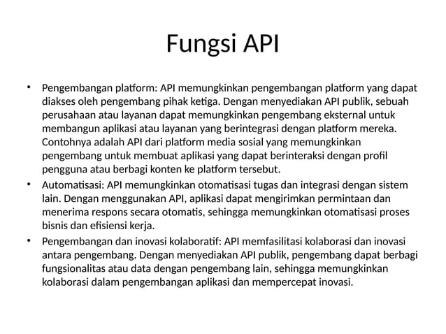 Pertemuan1-Apllication Programming Interface | PPT