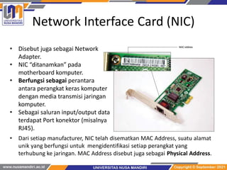 Pertemuan 1 jaringan komputer | PPT