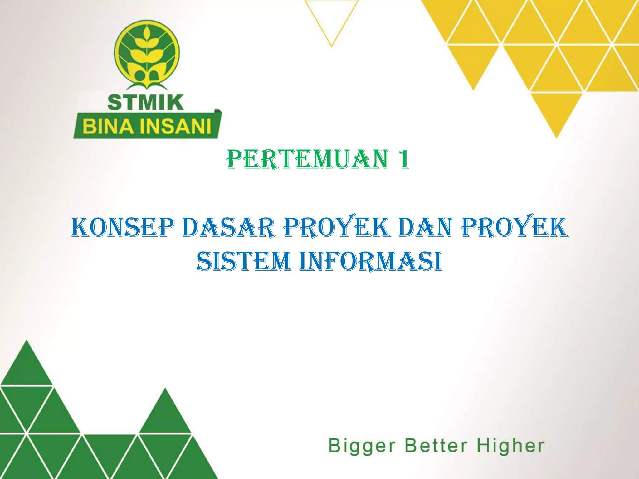Pertemuan 1 konsep dasar proyek si | PDF