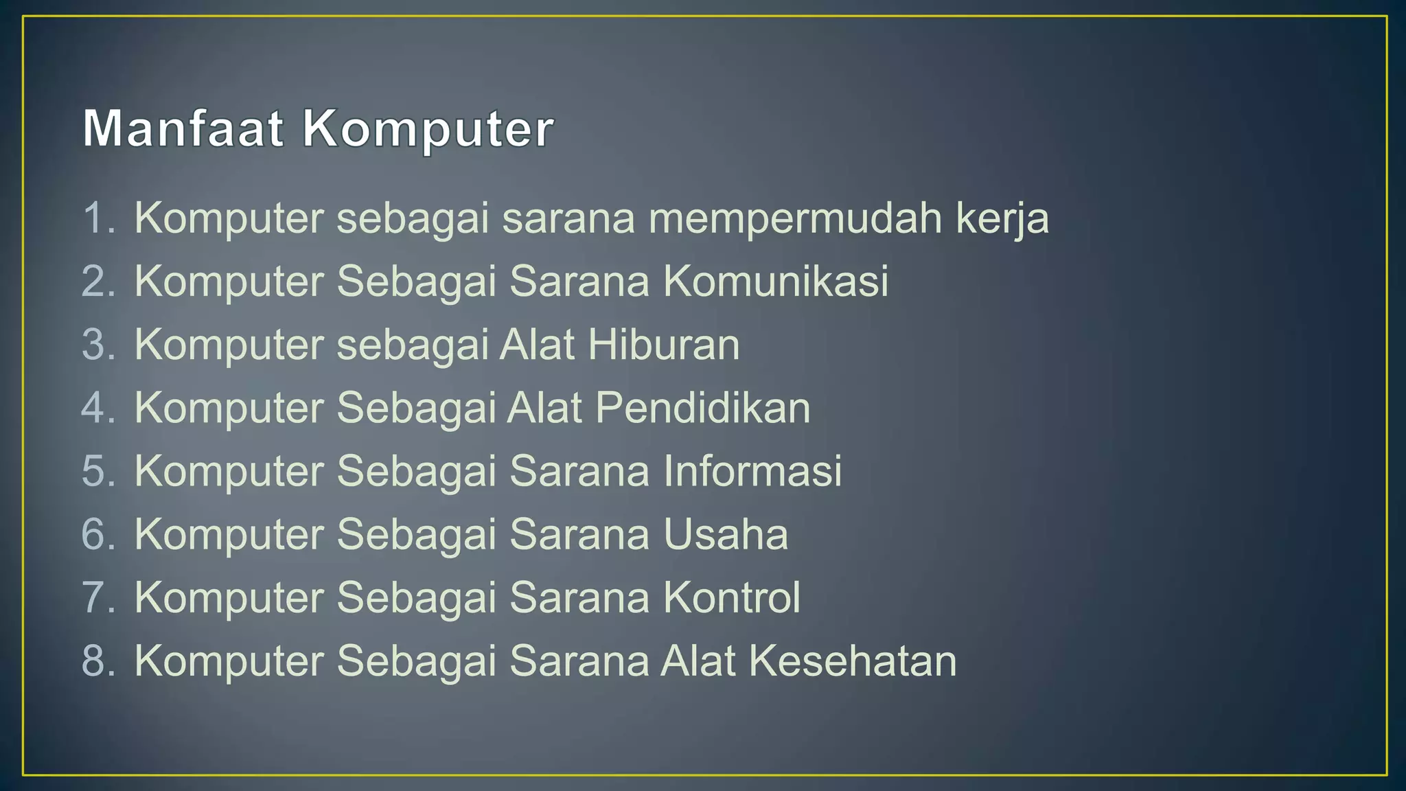 #Pertemuan 1 konsep dasar & teknologi komputer | PPT