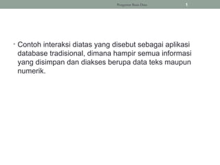 contoh basis data dalam kehidupan sehari-hari | PPT