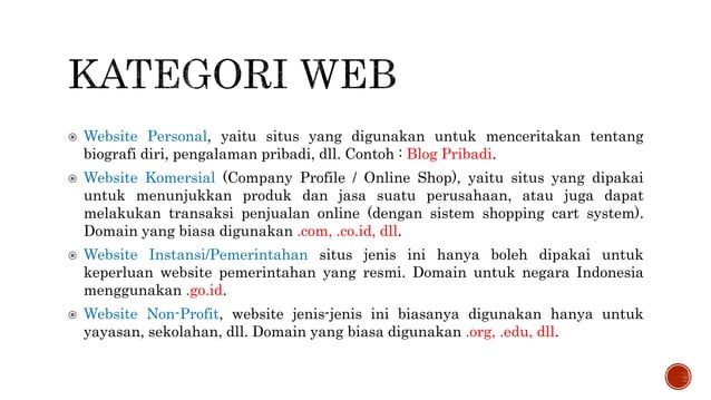 Pemrograman Web 1 - Pengenalan Web Dasar | PPT