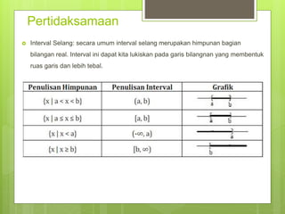 Pertemuan 1 - Sistem Bilangan Matematika | PPTX