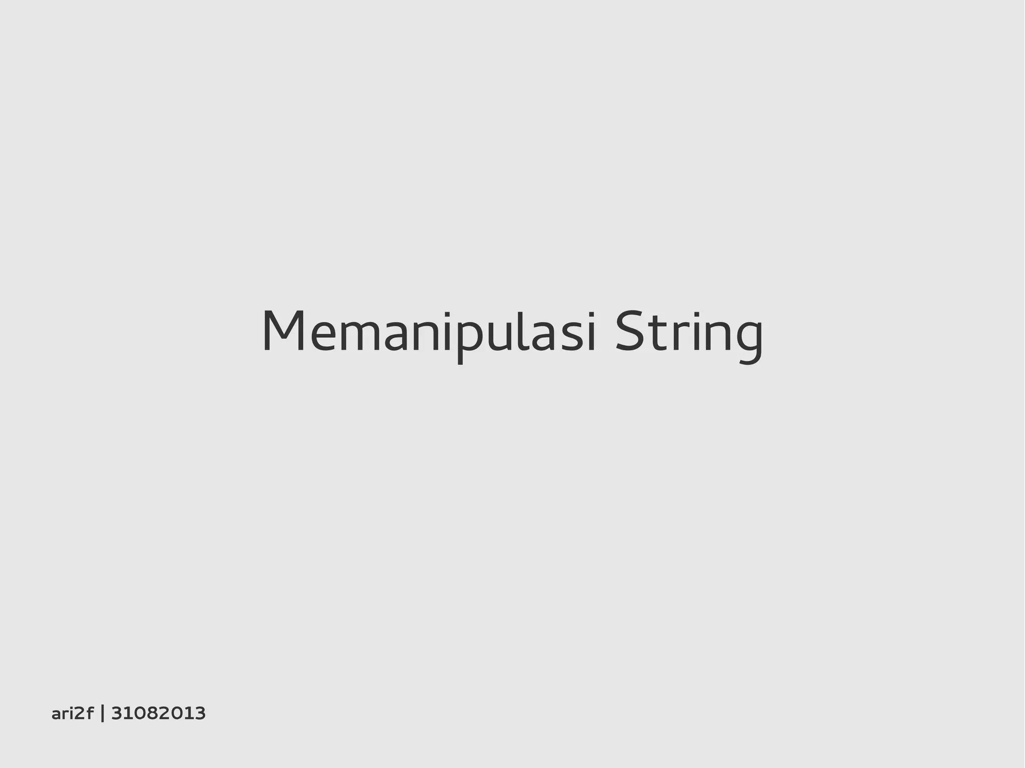 Pertemuan1 - PHP Dasar | PDF