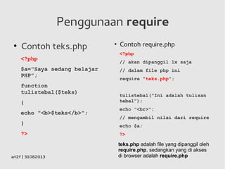 Pertemuan1 - PHP Dasar | PDF