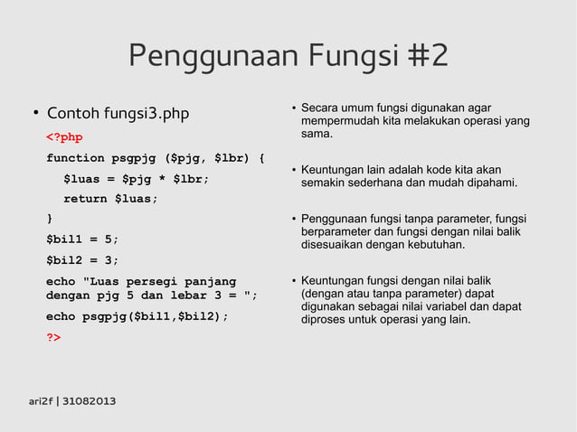 Pertemuan1 - PHP Dasar | PDF