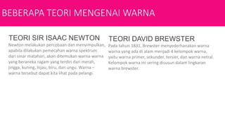Pertemuan 1 teori warna | PDF