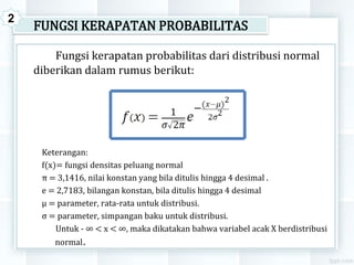 Distribusi Binomial, Poisson, dan Normal | PPTX