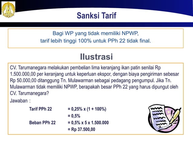 PPT PPh pasal 22 Perpajakan Dasar .pptx