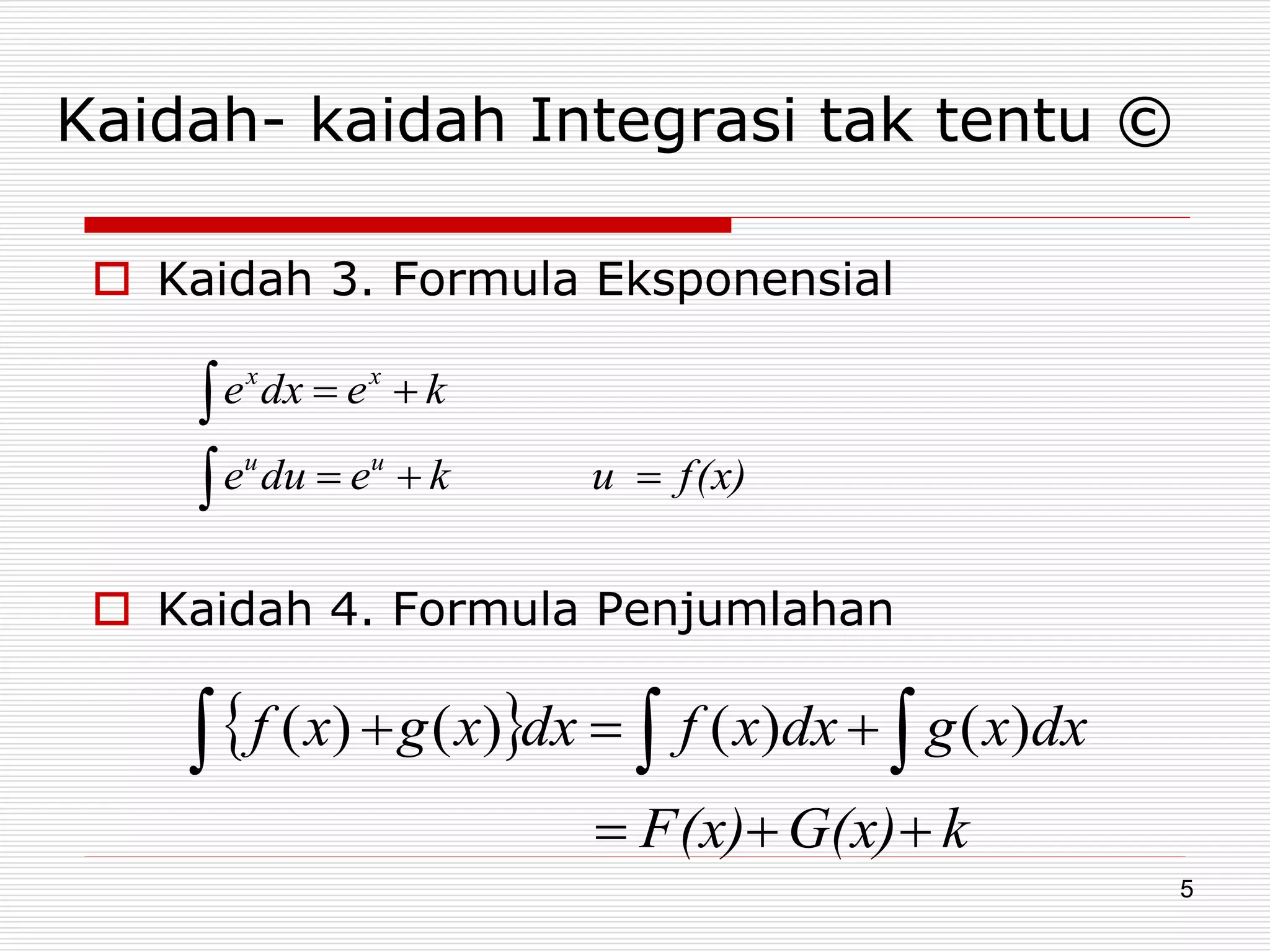 integral (matematika bisnis) | PPTX