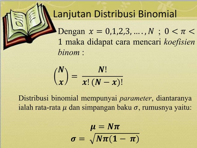 Distribusi Binomial, Poisson dan Normal ppt | PPTX