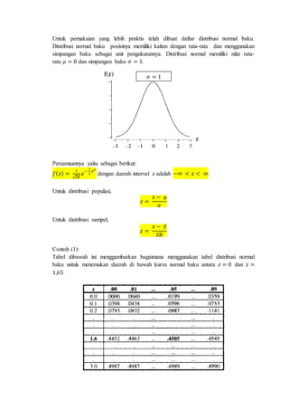 Makalah distribusi binomial, poisson, distribusi normal | DOCX