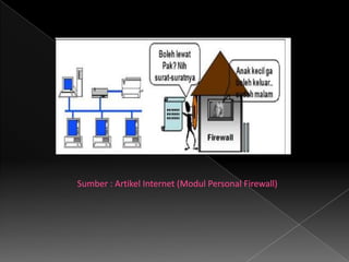 Pertemuan 10 keamanan jaringan dgn firewall | PPTX