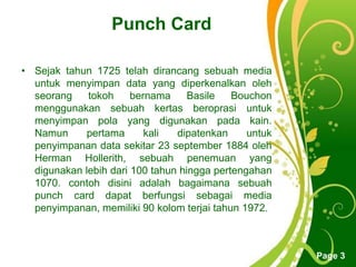 Pertemuan 10 media penyimpanan | PPTX