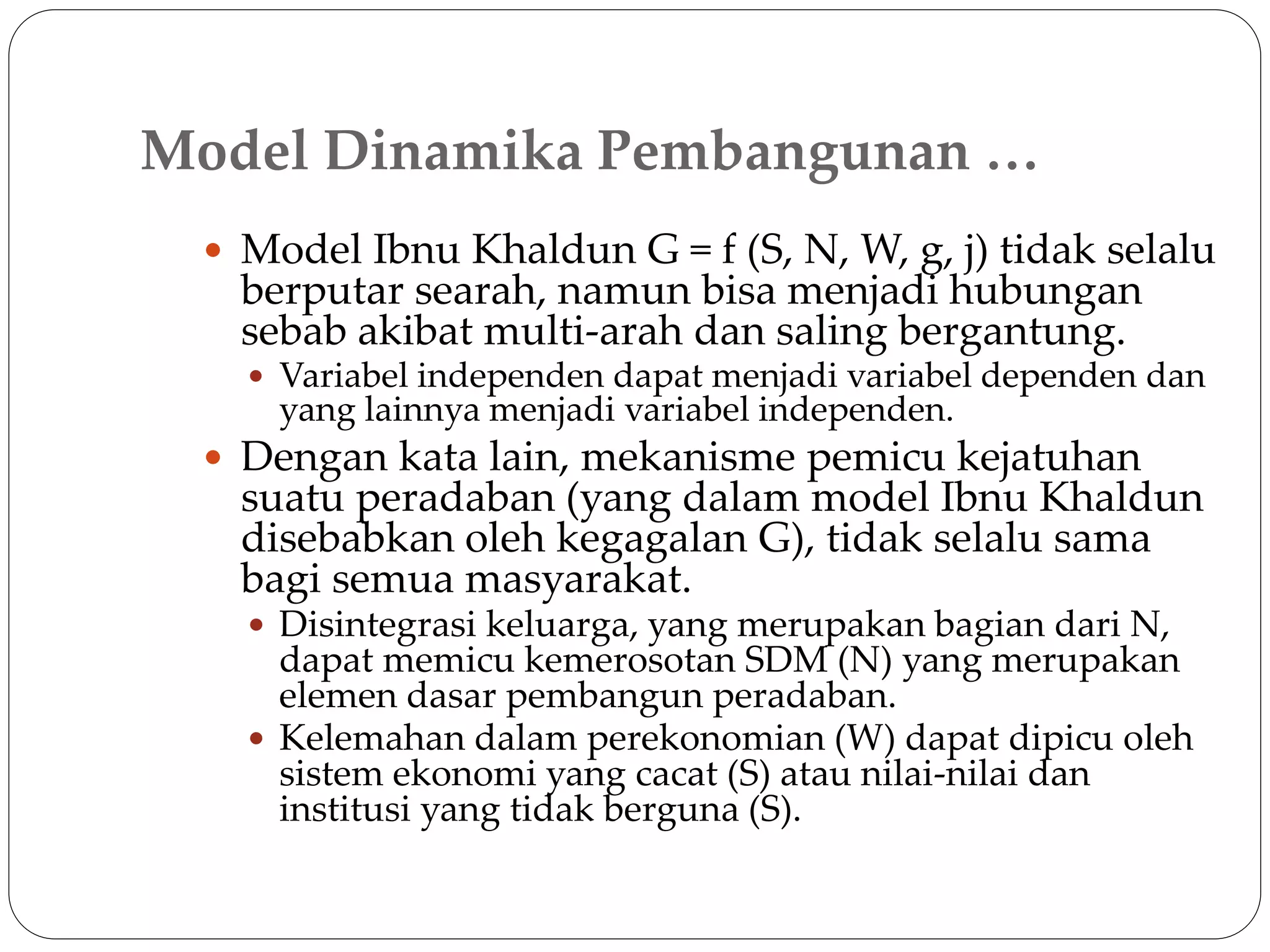 Pertemuan 10 pembangunan dalam perspektif islam | PPT