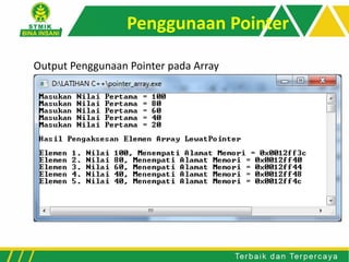 Pertemuan 10 Pointer dan Macro | PDF
