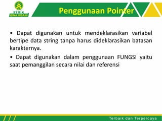 Pertemuan 10 Pointer dan Macro | PPT