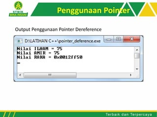 Pertemuan 10 Pointer dan Macro | PDF