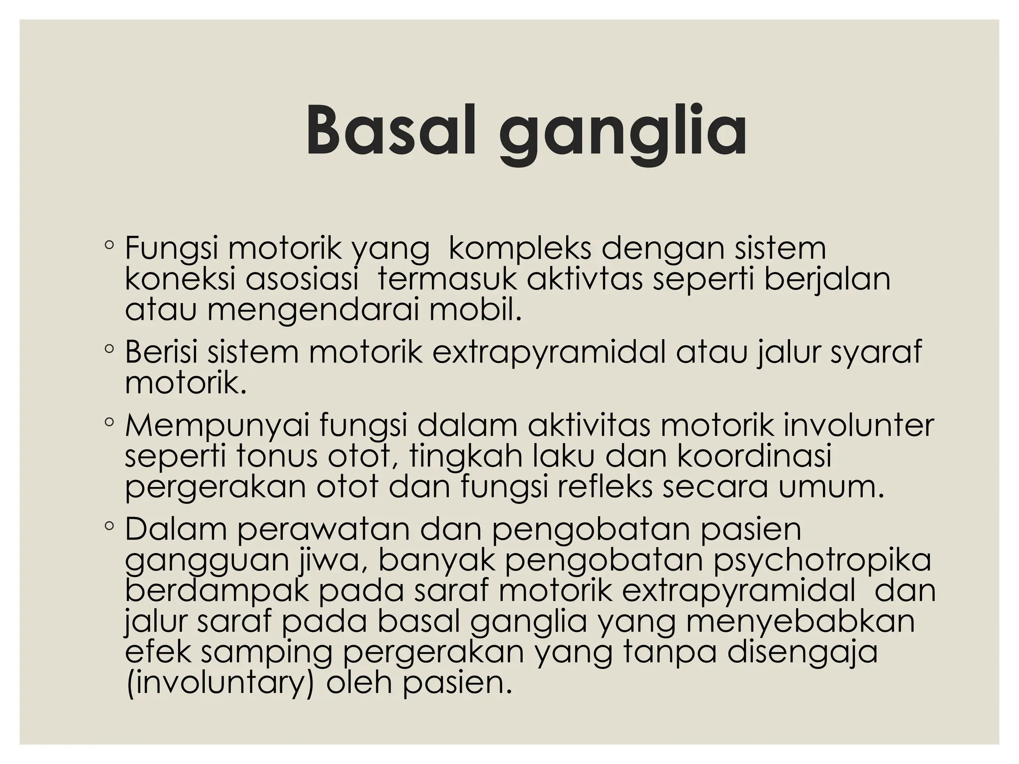Fisioterapi Neuromuscular Sistem Saraf dan Sistem Motorik | PPTX