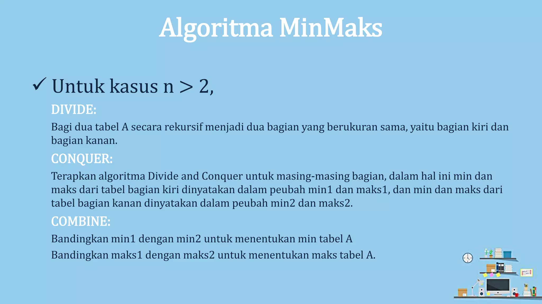 Algoritma Devide and Conquer | PPTX