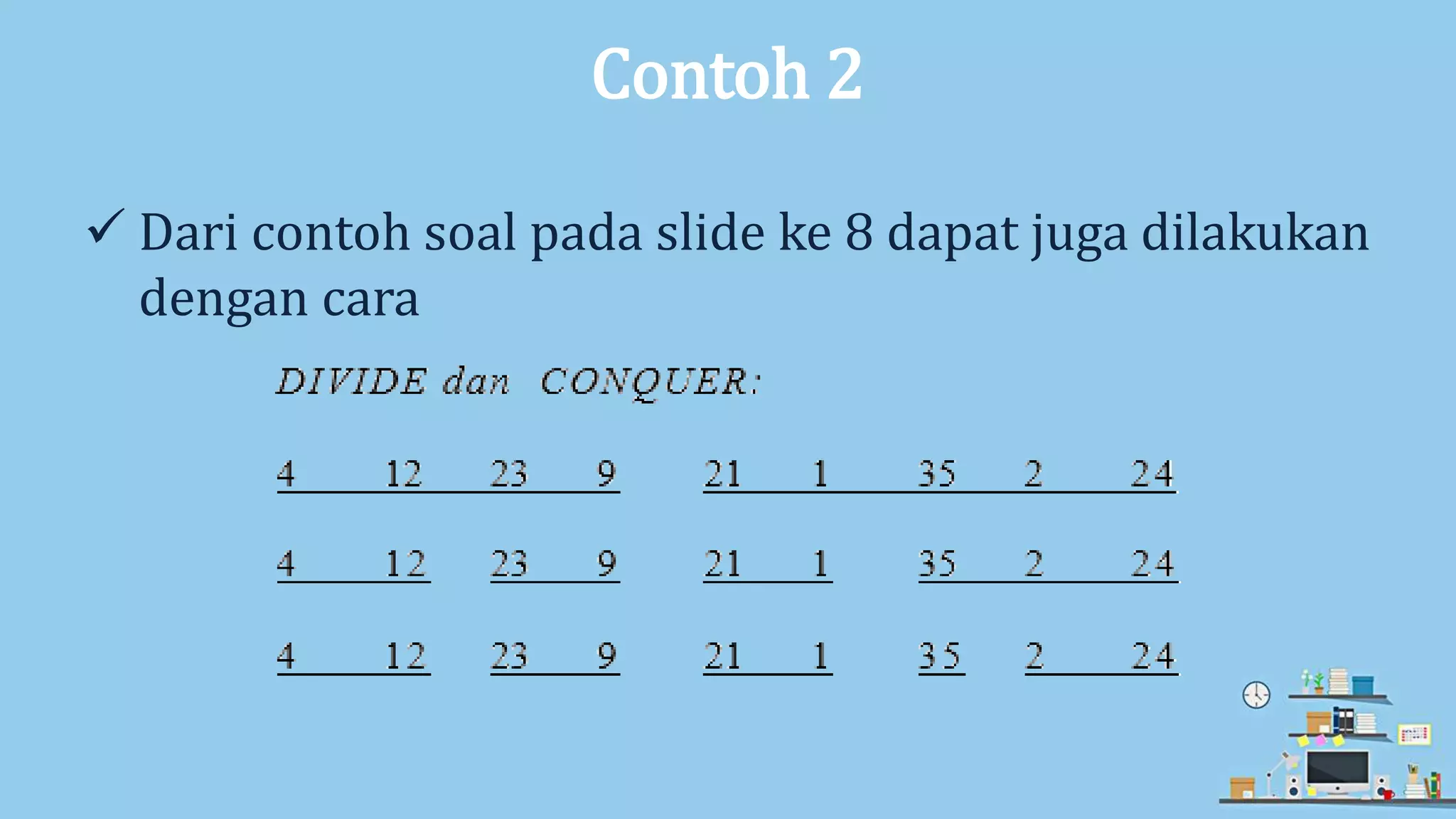 Algoritma Devide and Conquer | PPTX