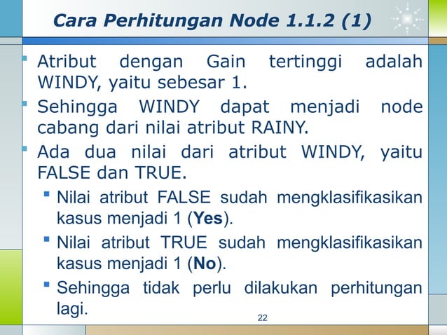 Decission Tree - Data Mining - algoritma klasifikasi | PPT