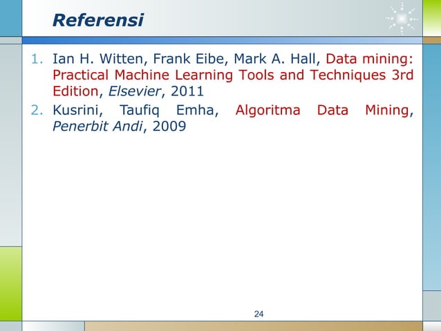 Decission Tree - Data Mining - algoritma klasifikasi | PPT