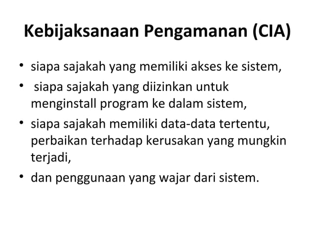 Pertemuan 11.x keamanan | PPT