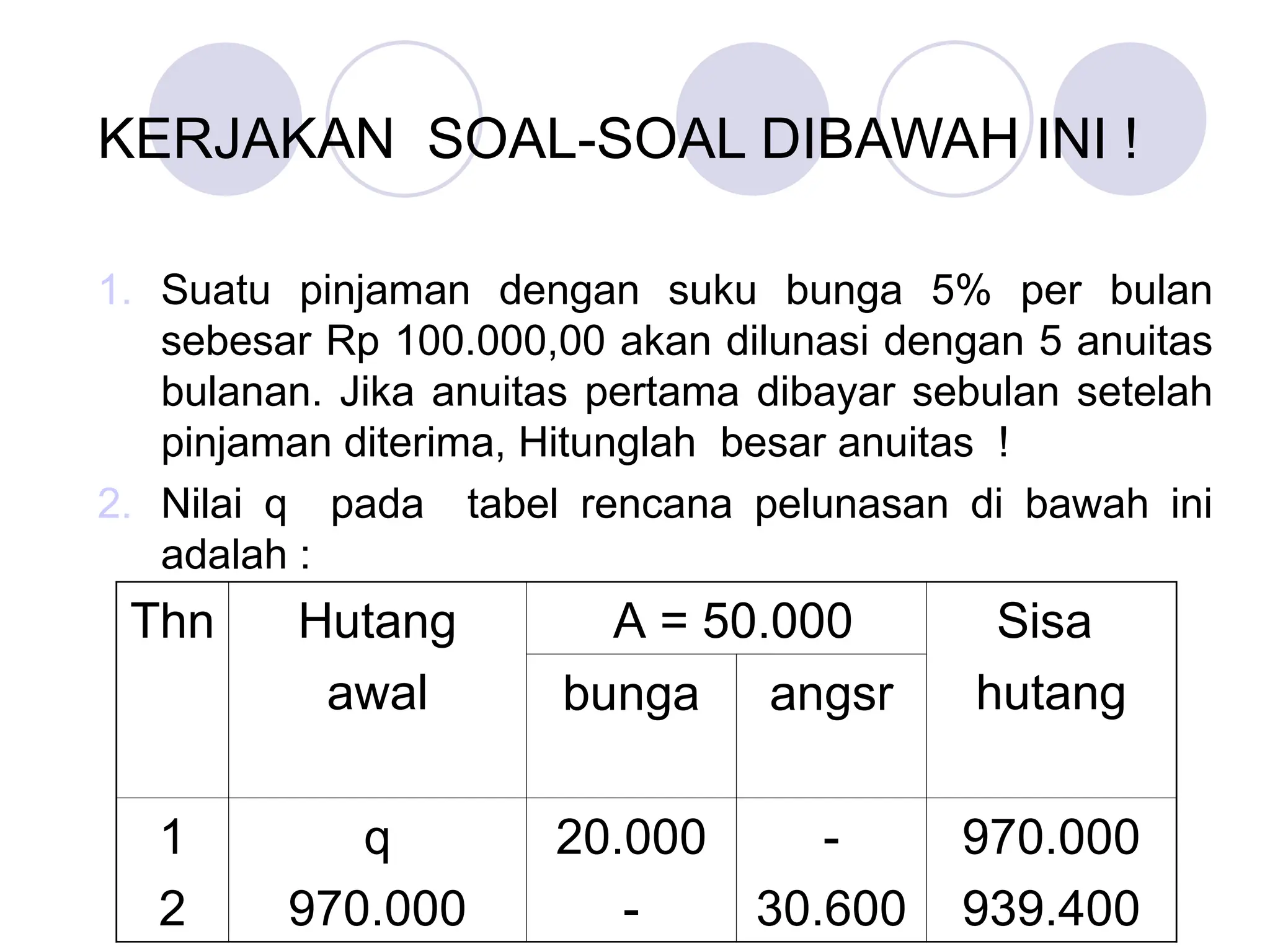 Pertemuan dalam menentukan matematika yaa | PPT