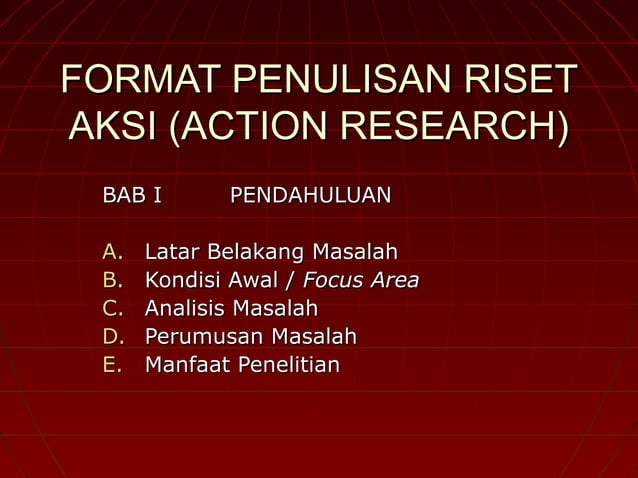 Pertemuan 11 action research | PPT