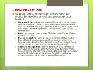 Pertemuan 11 input output | PPT