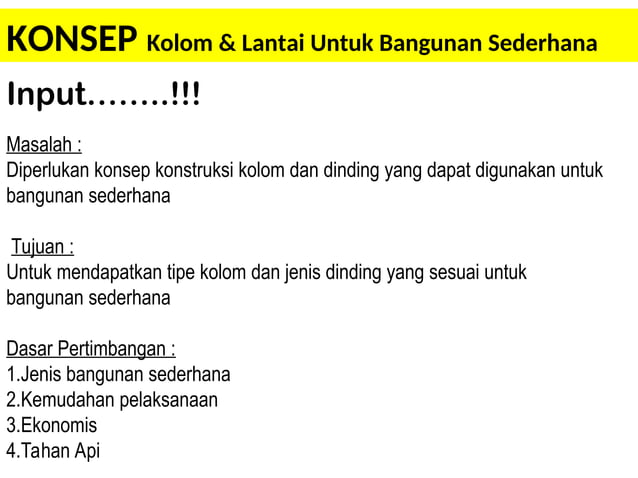 Pertemuan 11 (Konsep Kolom & Dinding).ppt