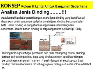 Pertemuan 11 (Konsep Kolom & Dinding).ppt