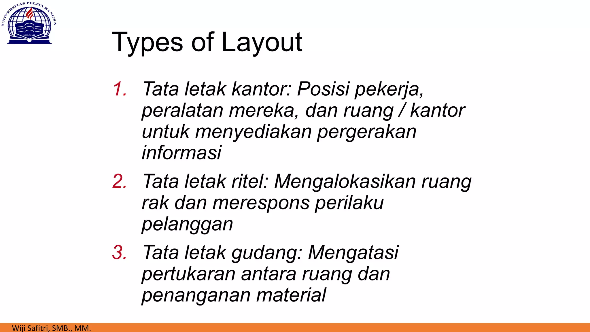 Pertemuan 11 layout strategy | PDF