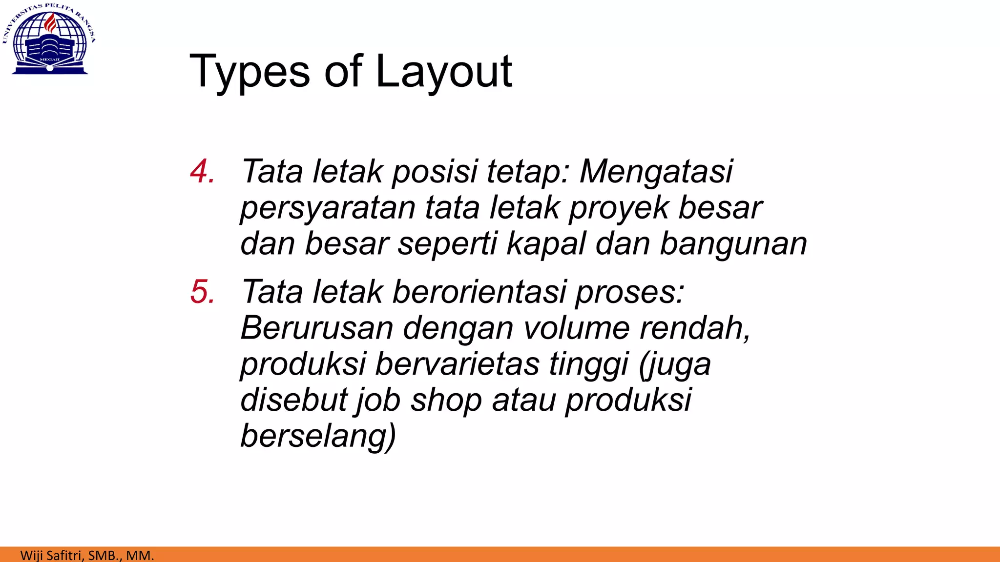Pertemuan 11 layout strategy | PDF