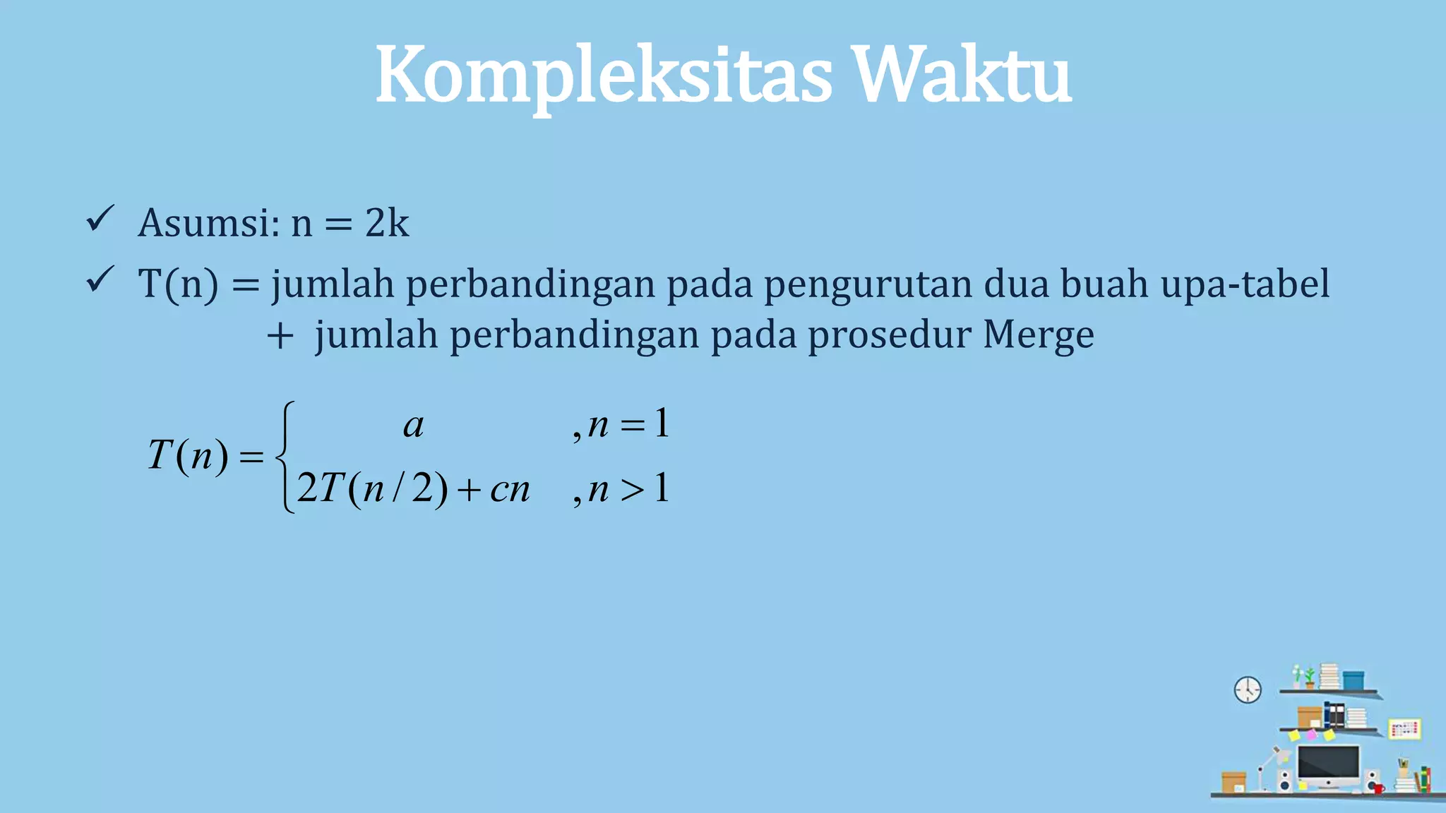 Algoritma Divide and Conquer (Sorting & Searching) | PPT
