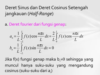 Pertemuan 12 deret fourier | PPT