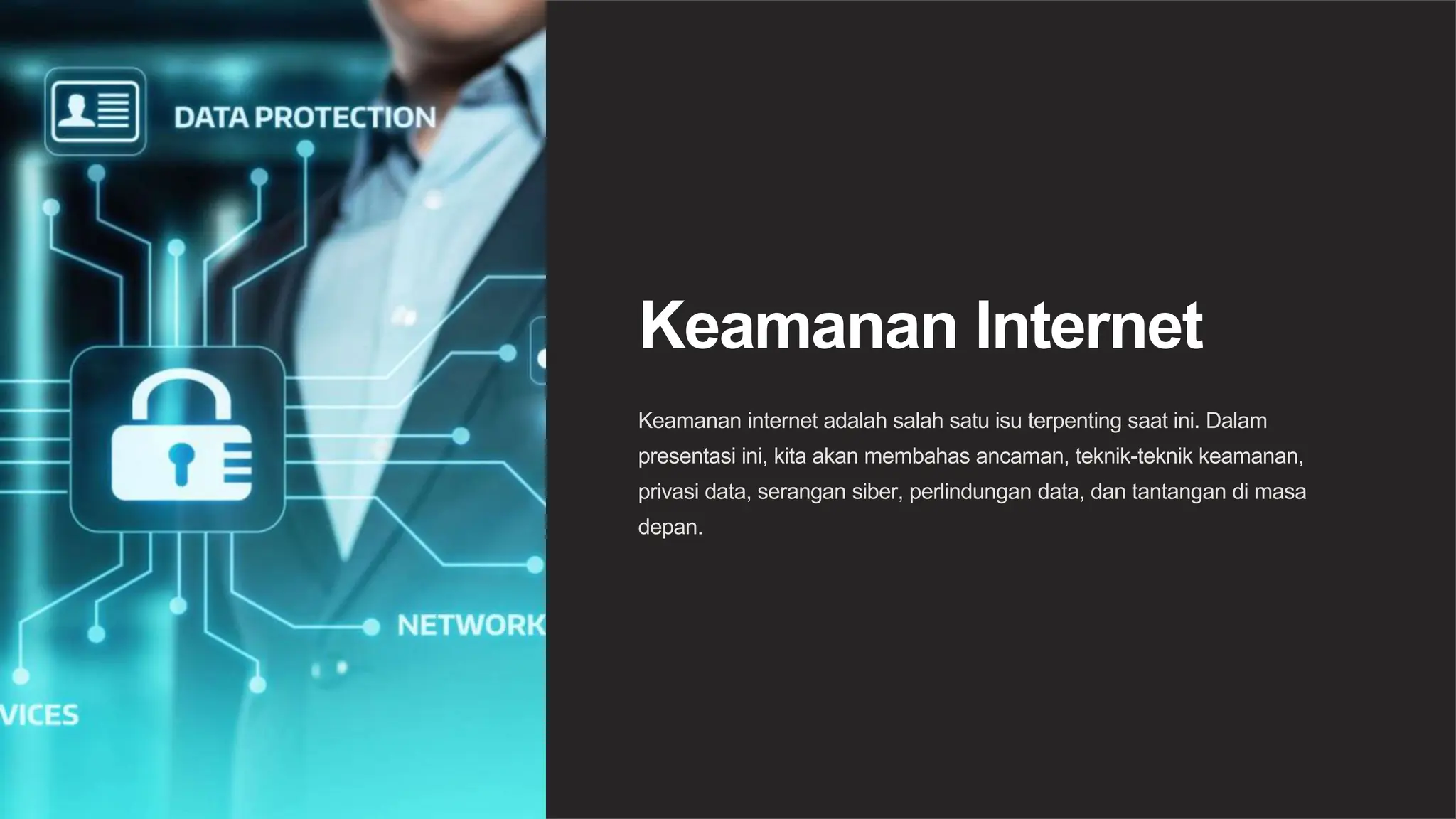 Keamanan Dasar Internet di dunia cyber space | PPT