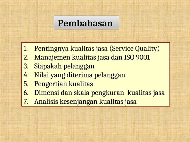 Pertemuan 12 - MANAJEMEN KUALITAS JASA (1).ppt