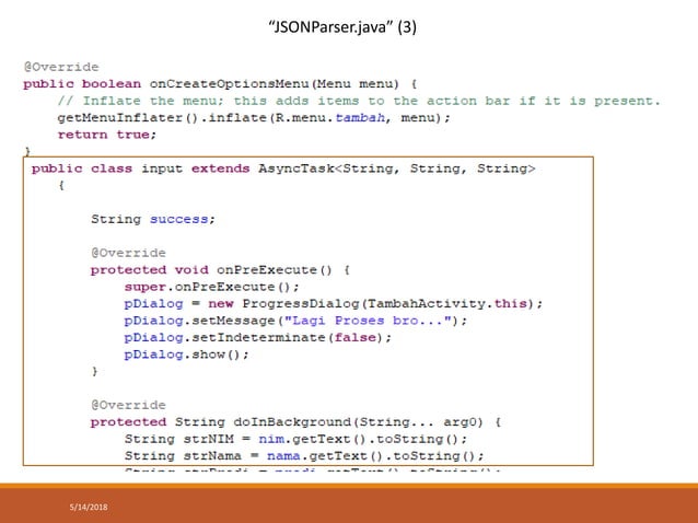Pertemuan 12 splash screen,+ create database | PPT