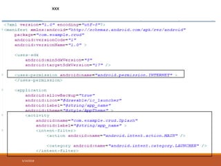 Pertemuan 12 splash screen,+ create database | PPT
